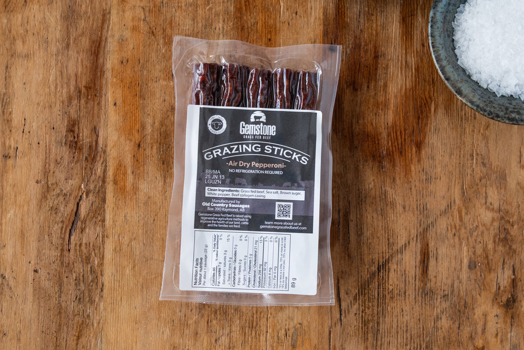 Snack Sticks – Gemstone Grass Fed Beef
