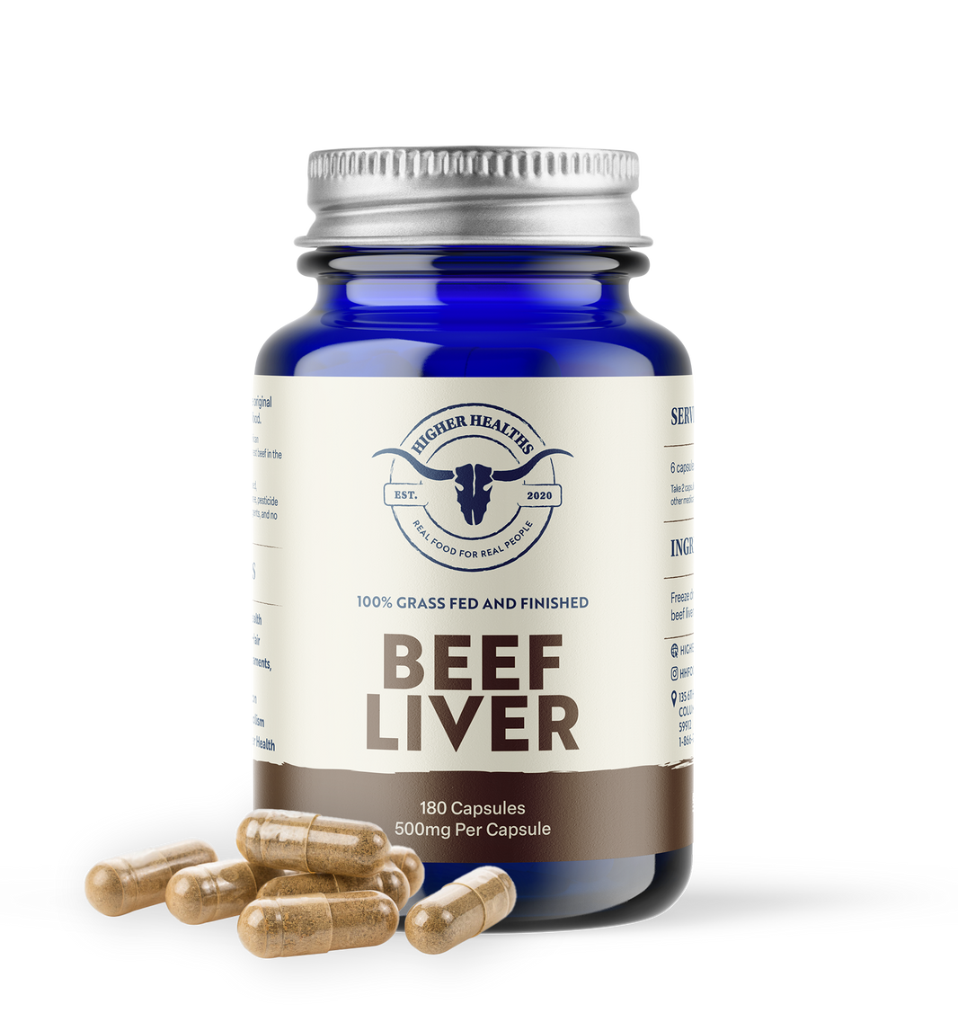 Organ Capsules – Gemstone Grass Fed Beef